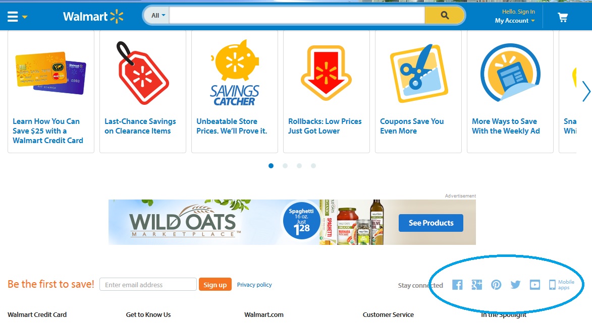Walmart's Social Media Example